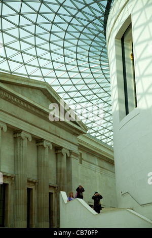 Entrance foyer, British Museum, London, England, United Kingdom, Europe ...
