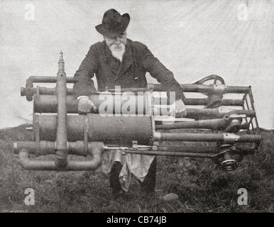 Sir Hiram Stevens Maxim Stock Photo - Alamy
