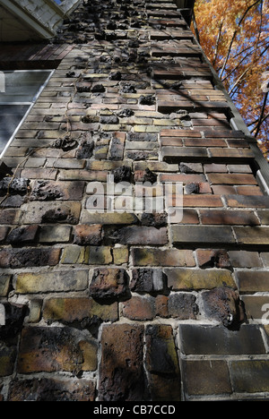 A rare and unusual method of architectural textured brickwork detail ...