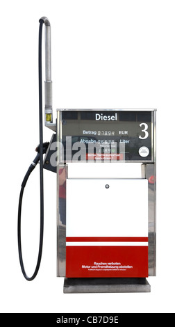 Old Petrol Pump or Gasoline Pump Showing Petrol or Gaz Prices as Zero ...