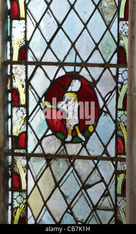 Stained Glass Window in Gloucester Cathedral, Gloucester, England, UK ...
