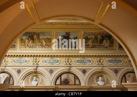 Inside the Opera House, Lviv, Ukraine Stock Photo - Alamy