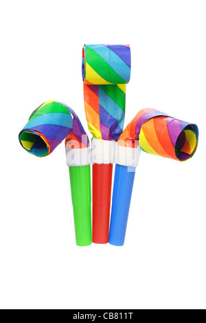 Isolated Party Horn Blower Stock Photo - Alamy