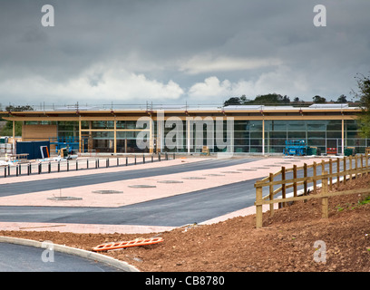 A new Tesco supermarket under construction In Hailsham, East Sussex ...