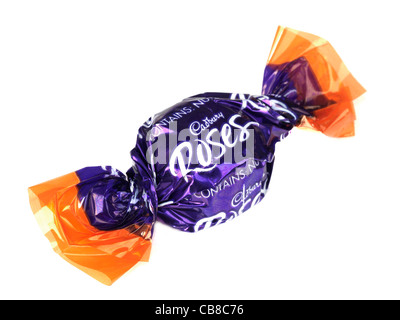 Popular Roses Chocolates Confectionery In Branded Sweet Wrappers Stock ...
