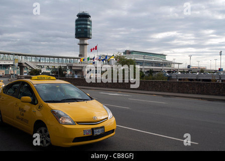 Yellow taxi Vancouver British Columbia Canada. SCO 11,281 Stock Photo ...