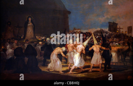 A Procession of Flagellants. Museum: Real Academia de Bellas Artes de ...