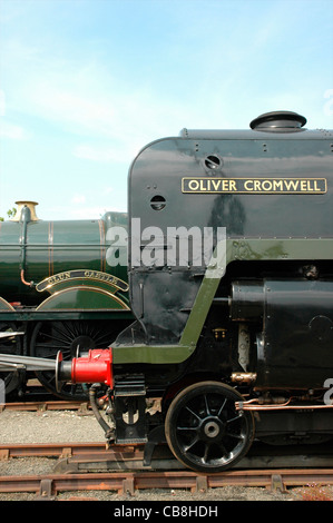 Preserved Great Western Railway Castle Class locomotive, Caerphilly ...