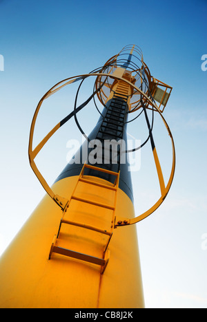 steel watchtower with ladder Stock Photo - Alamy