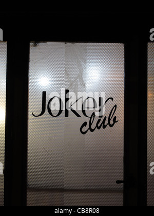 joker club in rome italy Stock Photo - Alamy