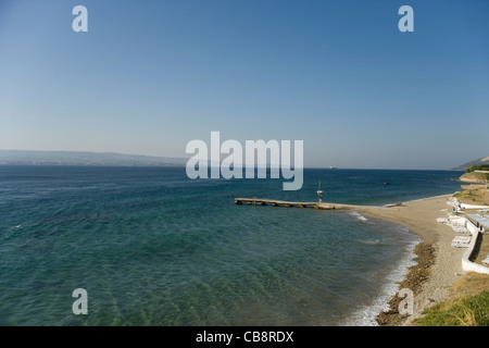 View of the Dardanelles looking over to Asia from the Kilid Bahr Fort ...