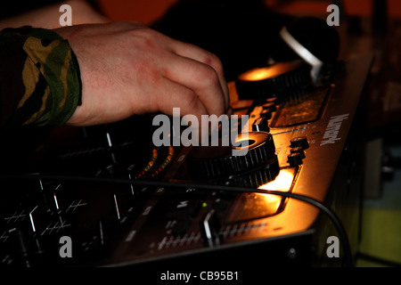 DJ @ Work Stock Photo - Alamy