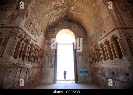 Entrance Gate to the Umayyad Palace, the Citadel, Amman, Jordan Stock ...