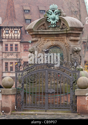 Museumsbrücke (Museum bridge) - Nuremberg (Nürnberg), Bavaria, Germany ...