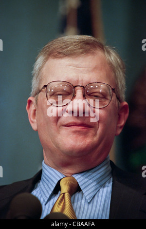 Best selling author and novelist Tom Clancy speaks at the National ...