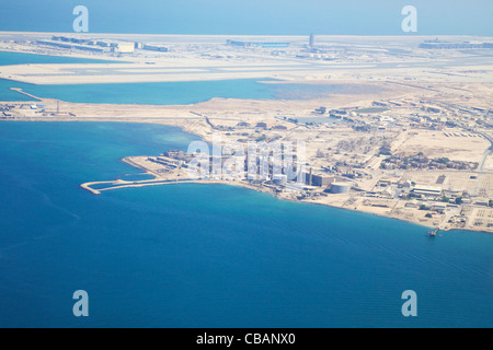 Photo taken from aerial view shows the G575 Interchange and the G30 ...