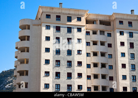 Detail of modern architecture in Gibraltar Stock Photo - Alamy
