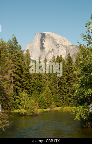 Sentinel Bridge and Merced River, Yosemite NP, California, USA Stock ...