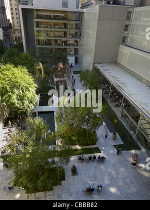 Sculpture garden, MoMa The Museum of Modern Art, Manhattan, New York ...