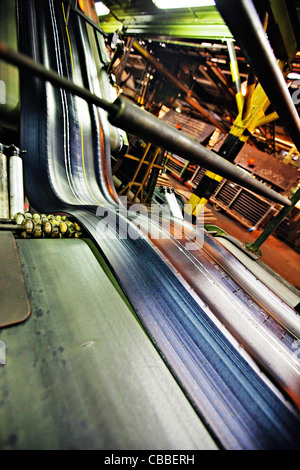 Production of tyres in Prague factory of Mitas company. Mitas, the ...
