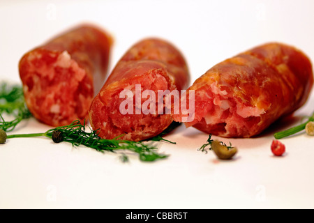 german sousage rohesser Stock Photo - Alamy