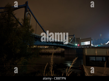 Seguin Island Banks of the Seine ight, Island Bridge night from the ...