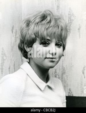 ADRIENNE POSTA UK pop singer and actress at her London home in 1967 ...