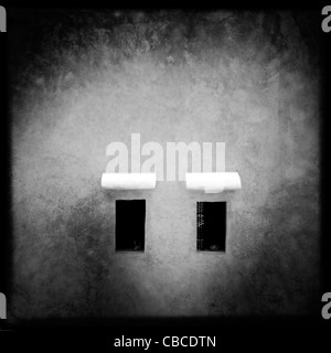 Detail Of A Lamu House And Windows In The Wall, Lamu, Kenya Stock Photo ...