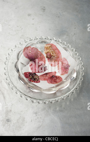 Crystallized poppy petals Stock Photo - Alamy