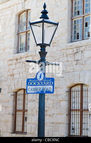 Bermuda. Street sign at the Royal Naval Dockyard, Bermuda Stock Photo ...