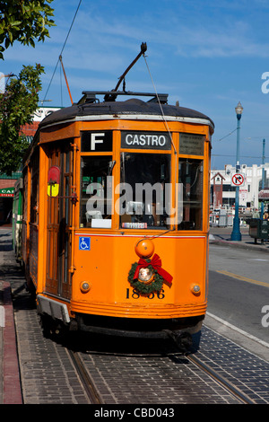 The MUNI public transportation and cable car system in San Francisco ...