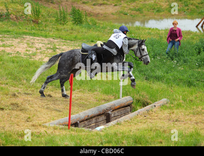 Three Day Event: Equestrian Accident Stock Photo - Alamy