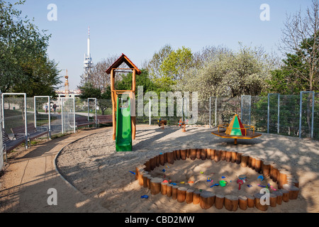Zizkov quarter, Parukarka garden, park, Prague, city (CTK Photobank ...
