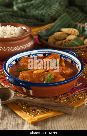 Goa fish curry and rawa fish fry India food Stock Photo - Alamy