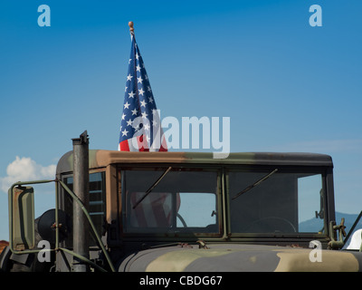 Army camouflage Humvee at the Rocky Mountain Airshow in Broomfield ...