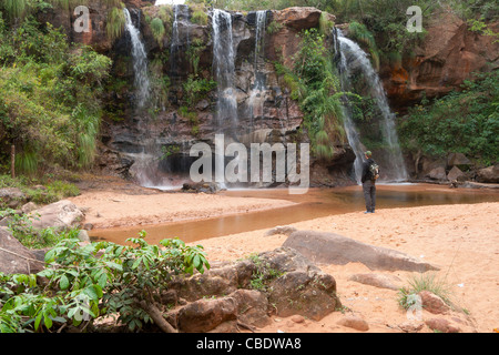 Waterfalls in Las Cuevas near Samaipata, Bolivia Stock Photo - Alamy