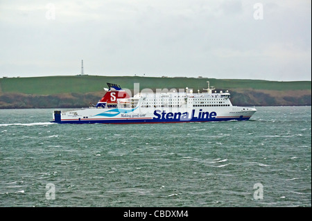 New Stena line car and passenger RoRo ferry Stena Superfast VIII has ...