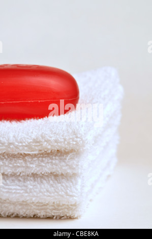 Wash clothes with soap Stock Photo - Alamy
