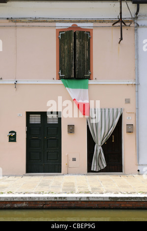Canal in the village of Comacchio Stock Photo - Alamy