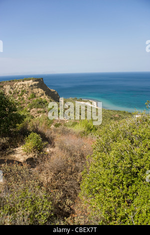 Anzac cove from Russell Ridge,Anzac area, Gallipoli,Turkey Stock Photo ...
