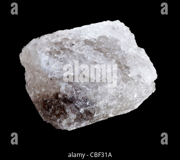 raw Halite (rock salt) stone on white marble Stock Photo - Alamy