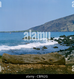 Napo'opo'o Beach opposite Captain Cook Monument Kealakekua Bay Big ...