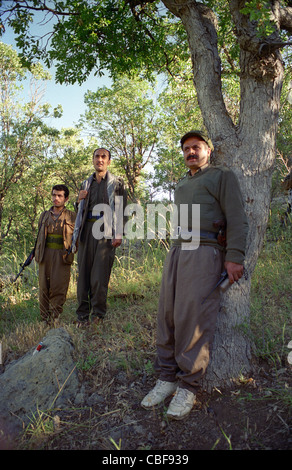 PKK guerrilla commander Semdin Sakik before his capture and refoulement ...