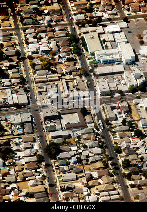 View of the sprawl of Los Angeles California at dusk Stock Photo - Alamy