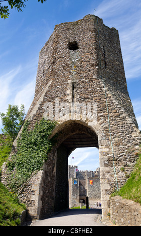 Dover castle, England. Colton's gate, built by King John, gateway and ...