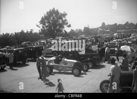 1960s car show southern california race cars sports cars parked Stock ...