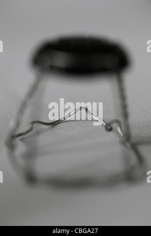 cork wire cage (muselet Stock Photo - Alamy