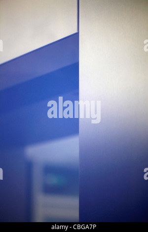 Blue door entrance Stock Photo - Alamy