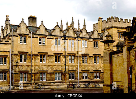 Oriel College, Oxford - entrance; eingang Stock Photo - Alamy