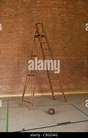 Objects for sports in school Stock Photo - Alamy